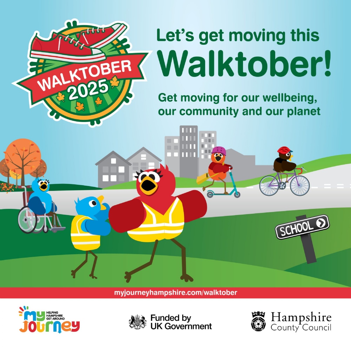 Riverside Community Special School - Walktober